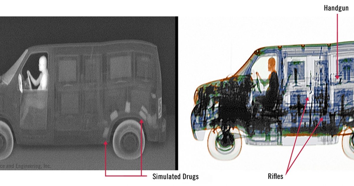 ZBV with Tx-View Option X-ray Images | Rapiscan AS&E