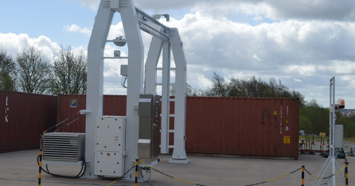 Eagle P25 transmission imaging system inspects cargo… | Rapiscan AS&E