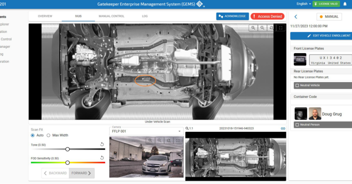 Gatekeeper Enterprise Management System (GEMS) | Rapiscan AS&E