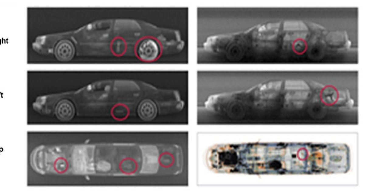 Z Portal for Passenger Vehicles Image Set | Rapiscan AS&E